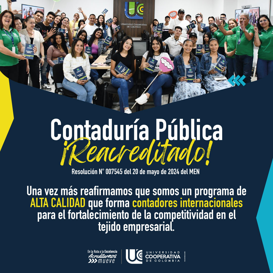 Renovación de Acreditación en Alta Calidad para Contaduría Pública Ibagué